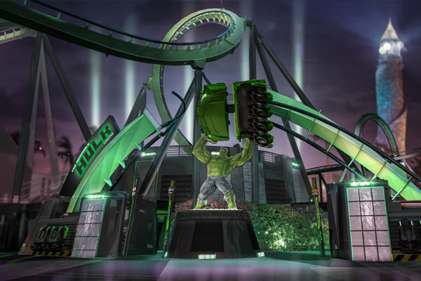 Hulk Roars Back to Life with All New Theming and Ride Vehicle ...
